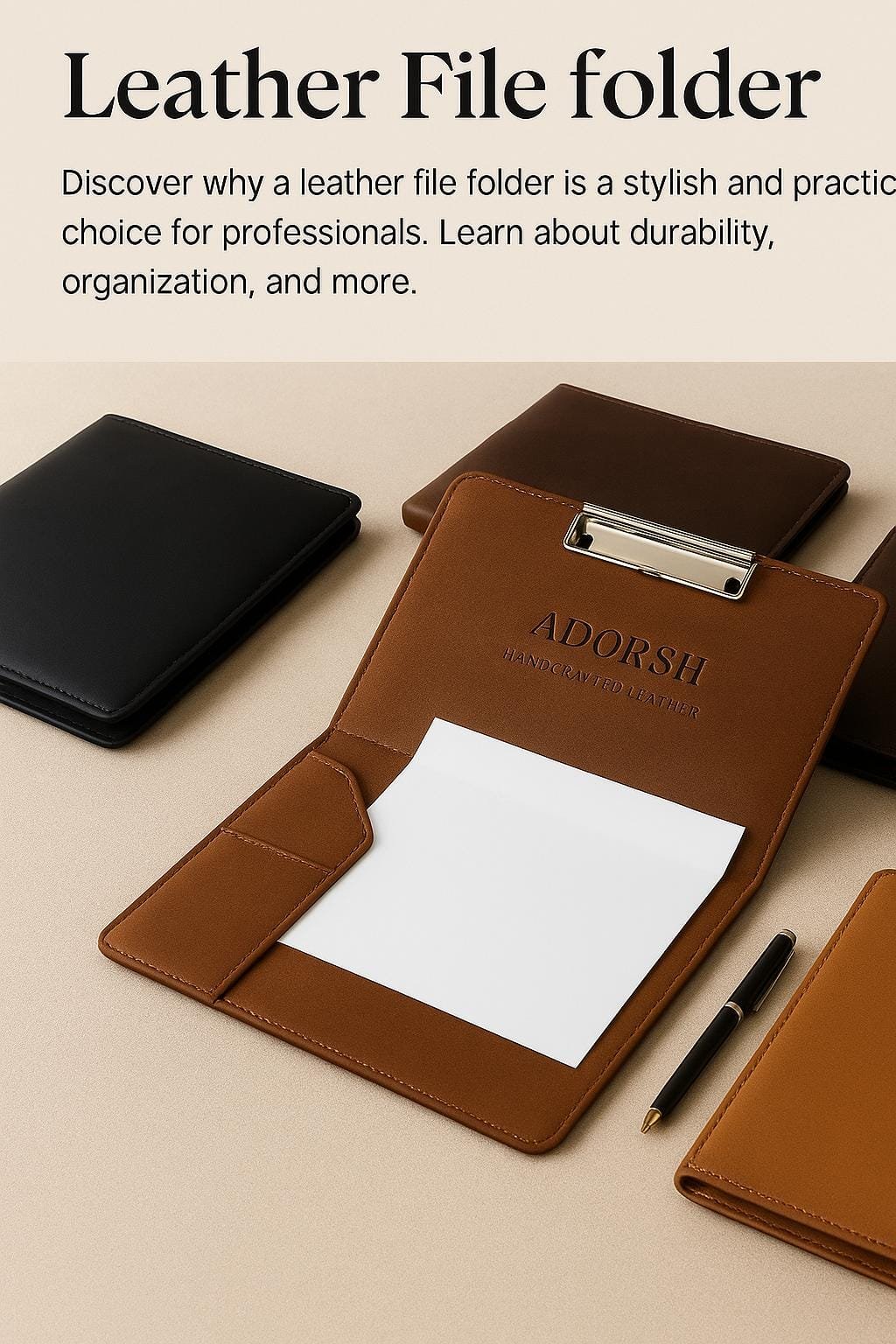 Best 7 Leather Folders for Office Professionals in 2025