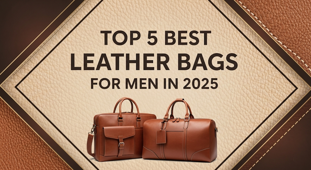 Top 5 Best Leather Bags for Mens in 2025 – Stylish & Durable Choices